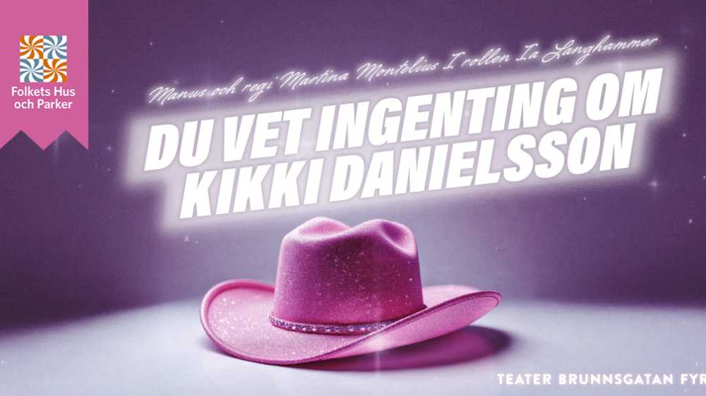 Du vet ingenting om Kikki Danielsson på BORLÄNGE, Cozmoz Arena i ...