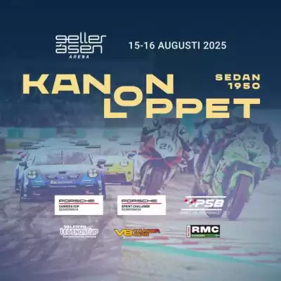 Kanonloppet 2025 på KARLSKOGA, Gelleråsen Arena i Sverige fredagen den 15 augusti 2025!
